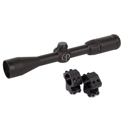 Centerpoint 3 9x40mm Rifle Scope With Illuminated Tag Bdc Reticle