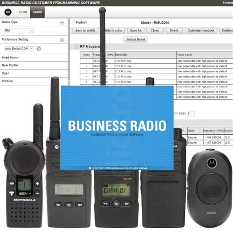 Motorola Business Radio Customer Programming Software Radiotronics USA