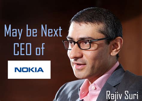Rajeev Suri Might Be Appointed As The Next Ceo Of Nokia