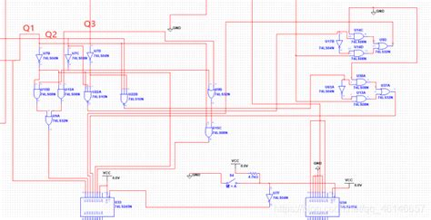 基于74系列芯片的红绿灯设计 multisim的74ls245 csdn博客