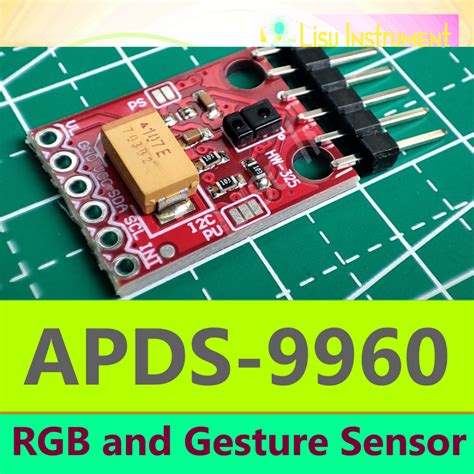 Jual Apds 9960 Digital Rgb Infrared Ir Ambient Light Proximity And Gesture Motion Sensor Module