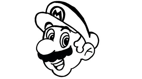 How To Draw Mario Cartoon Characters Drawing Easy Step By Step