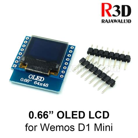 Jual LCD OLED X Display Shield For WeMos D Mini I C IIC Kab Temanggung