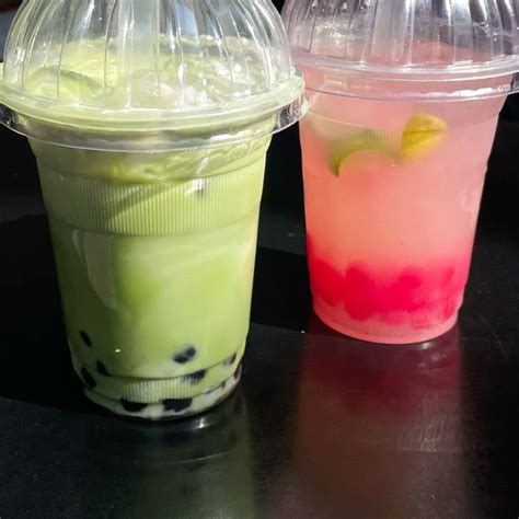 Matcha Boba 💚🤎 Butterfly Tea Boba Black Bubble Tea Boba Tea Near Me