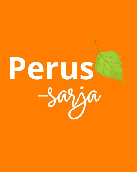 Perus Sarja Suomen Vitamiinikeskus Oy