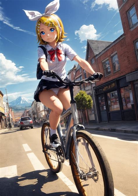 Kagamine Rin Vocaloid Generated By Ppp72gt AIBooru