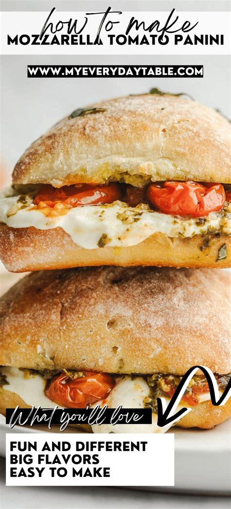 Tomato Mozzarella Panini Starbucks Copycat Recipe Tomato