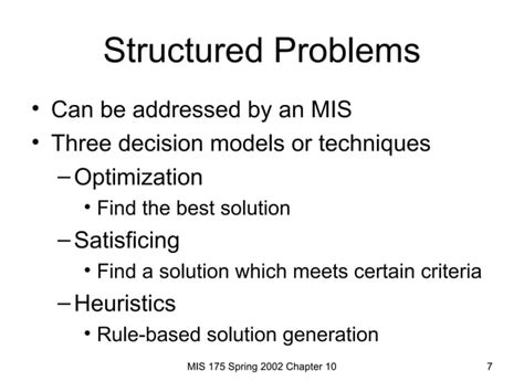 Mis Ppt An Management And Information System PPT