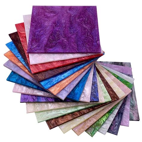 High Density Pearl Cast Patterned Acrylic Sheet 8x4 Perspex Oem