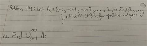 Problem Let Ai I I I Chegg Com