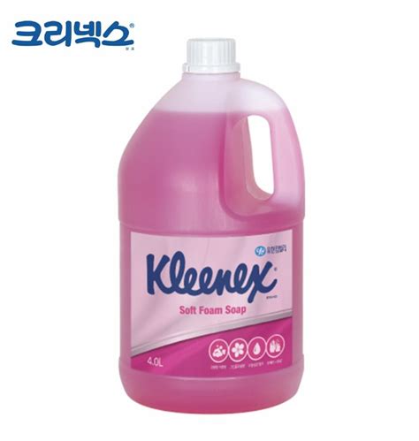 무료배송 물비누 크리넥스 핸드워시 폼 솝 그린플로럴향 L x 개 손세정제 티몬