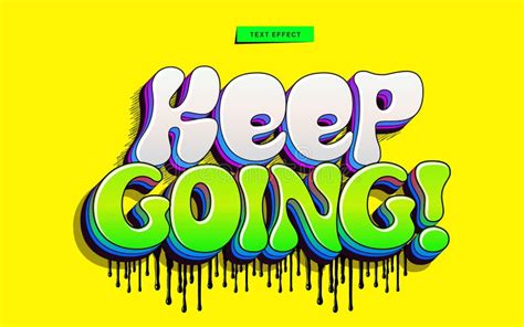 Create Eye Catching Designs With Editable Funky Text Effect Stock Vector Illustration Of