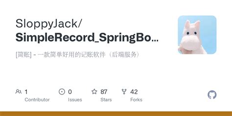 pull requests · sloppyjack simplerecord springboot · github
