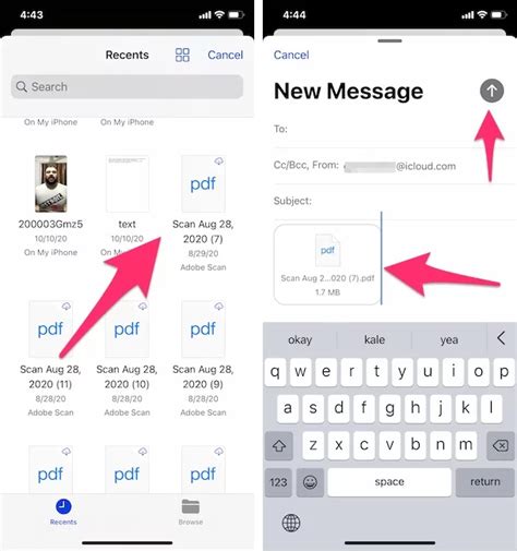 How To Add An Attachment To An Email On Iphone 1514 Ios 175