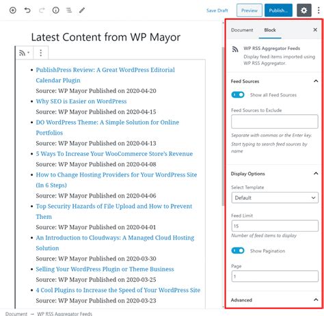 How To Add RSS Feeds To WordPress As Posts Or Lists