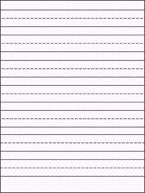 8 Primary Writing Paper Template Sampletemplatess Sampletemplatess Lined Paper Printable