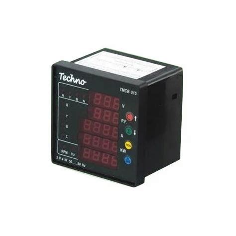 Three Phase Programmable Multi Function Panel Mounted Meter For Industrial Dimension Mm H