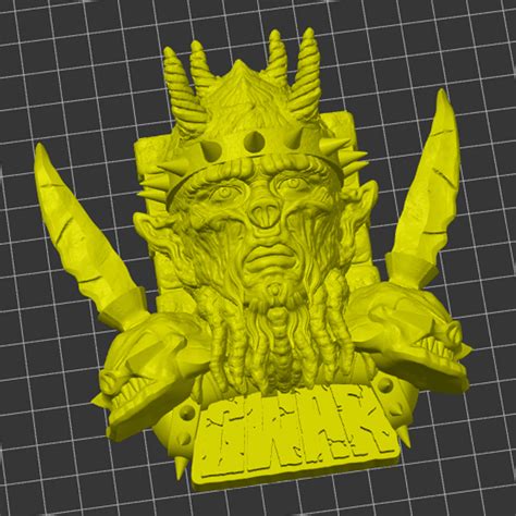 🦸 Gwar Oderus Urungus・ Stl File For 3d Printing・cults