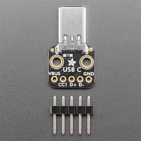 adafruit usb type c plug breakout the pi hut