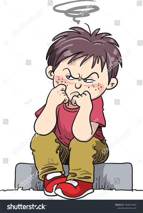 Irritated Cartoon