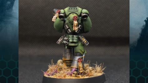 Badass Warhammer 40k Kitbash Turns Space Marine Into Doomguy