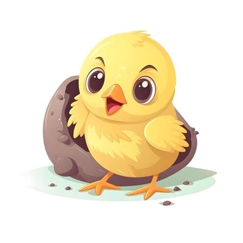 Premium Ai Image Cute Chicklet Clip