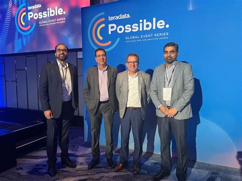 Birenkumar Bheda On Linkedin Great To Connect With Teradata Team At Possible Sydney Event