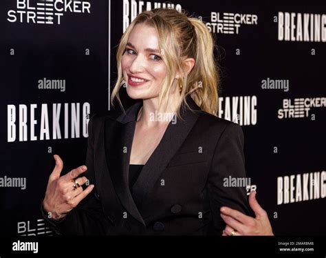 Abi Damaris Corbin Arrives At The Premiere Of Breaking On Wednesday