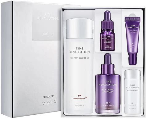 Missha Time Revolution Best Seller Set 5X - Набор "Для увлажнения кожи ...