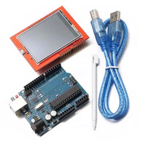 Arduino Uno R Package With Inch Tft Lcd Touch Screen Module Shopee Philippines