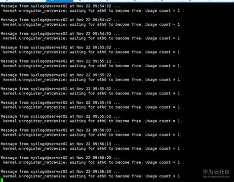 解决k8s 安装一直提示kernelunregisternetdevice Waiting For Eth0to Bec 云社区 华为云