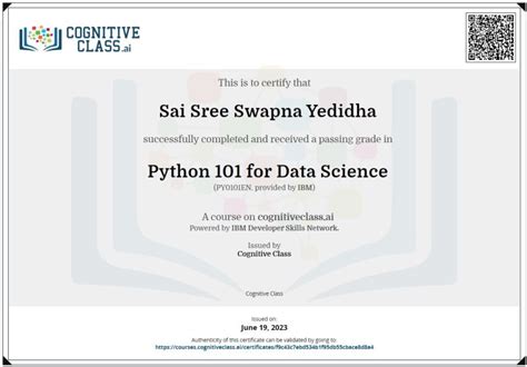 sai sree swapna yedidha on linkedin datascience pythonprogramming ibm