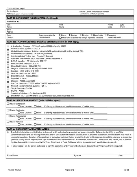 Form Iid 01 Fill Out Sign Online And Download Fillable Pdf Texas