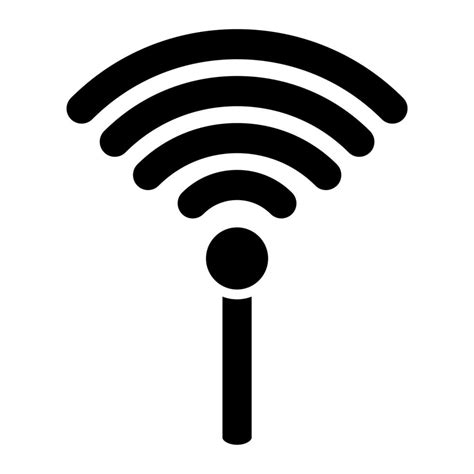 Wifi Connection Icon Style 21209569 Vector Art At Vecteezy