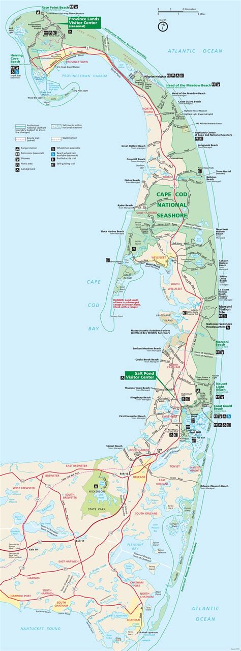 Printable Map Of Cape Cod Towns