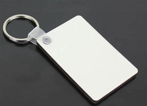 Sublimation Rectangle Blank Keychain Set Of 4 Etsy