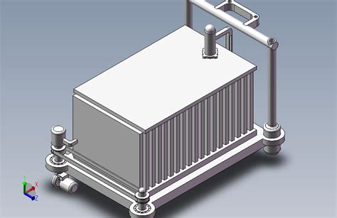 冷却 Solidworks 2016 模型图纸下载 懒石网