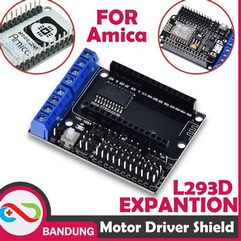 jual discount l293 l293d motor driver shield for nodemcu doit wifi