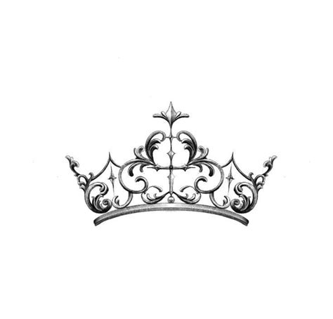 Crown Tattoo Sketch