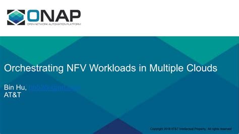 orchestrating nfv workloads in multiple clouds ppt