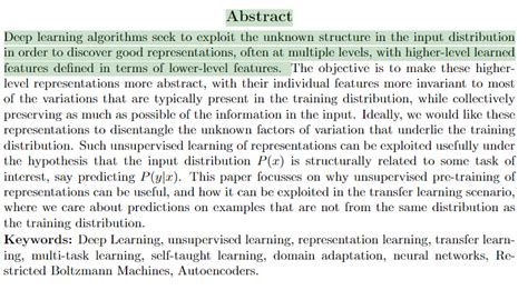 [ archived post ] deep learning of representations for unsupervised and