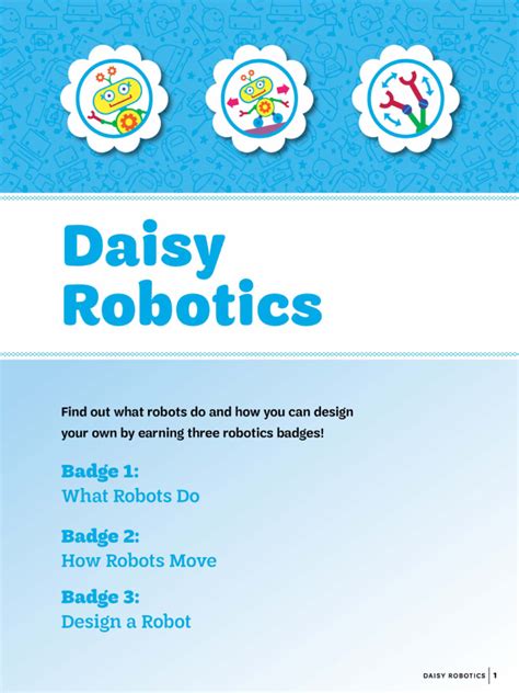 daisy robotics badge requirements all 3 download pdf