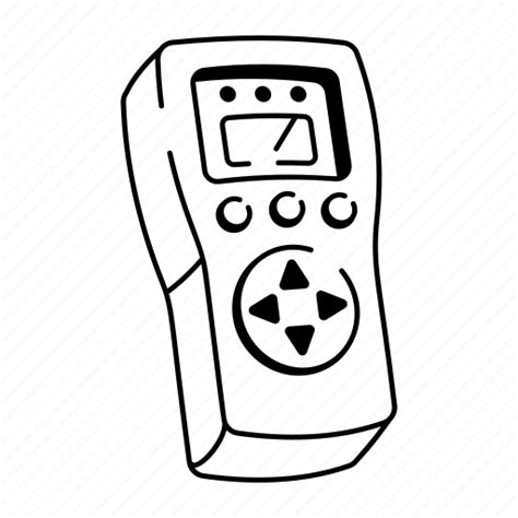 Radiation Detector Device Tool Instrument Apparatus Icon Download