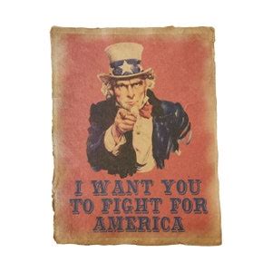 Uncle Sam Rosie The Riveter USA Patriot War Vintage Aged Printed Wanted Posters Wall Art Etsy
