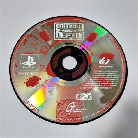 Critical Depth Original Ps1 Shopee Brasil