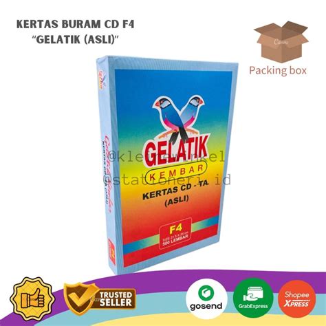 Jual Kertas Buram Cd F4 Gelatik Isi 500 Lembar [ 1 Rim ] Shopee Indonesia