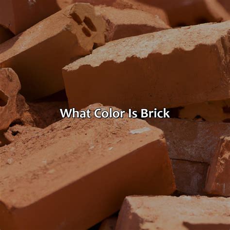What Color Is Brick Colorscombo