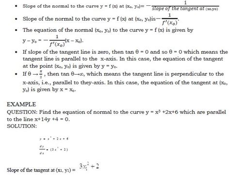 cbse class 12 mathematics application of derivative notes