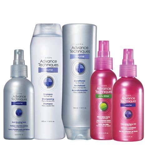 Avon ADVANCE TECHNIQUES 5-Piece Volumizing Collection | Hair Care ...