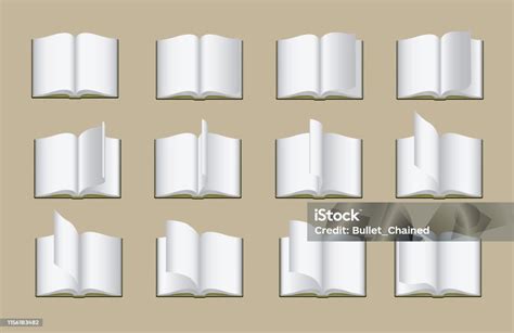 책 페이지 뒤집기 애니메이션 프레임 벡터 일러스트레이션 페이지 책에 대한 스톡 벡터 아트 및 기타 이미지 페이지 책 3차원 형태 공란 Istock